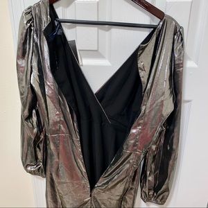 French Connection | Dresses | French Connection Metallic Dress | Poshmark